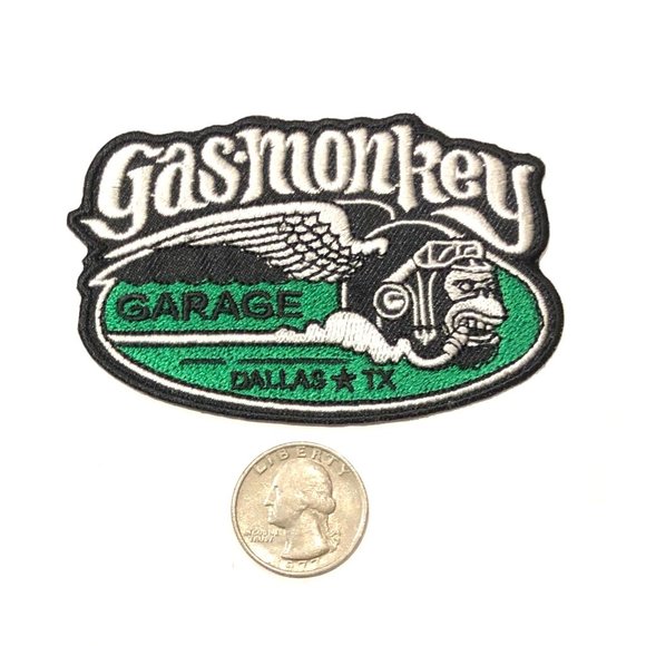 Accessories | Gas Monkey Garage Patch Iron On Grill Diy Dallas | Poshmark